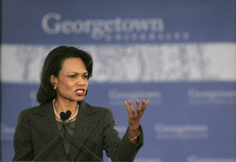 Condoleezza Rice Seen Visiting White House as Trump Administration ...